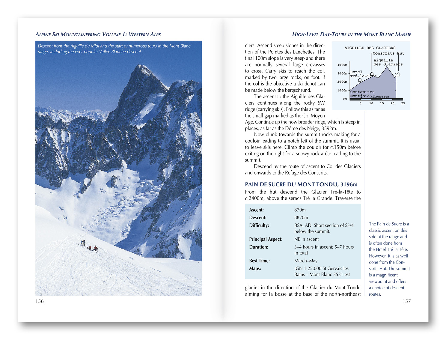 Alpine Ski Mountaineering Vol 1 Western Alps - Europe | Cicerone Press