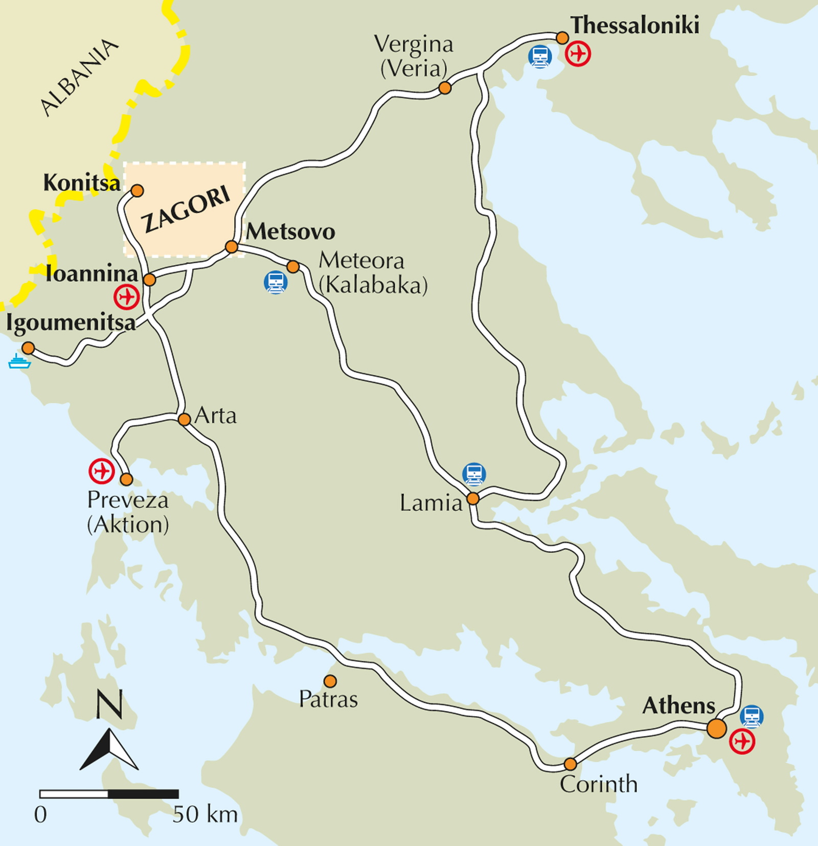 Guidebook to Walking & Trekking in Zagori, Greece |… | Cicerone Press