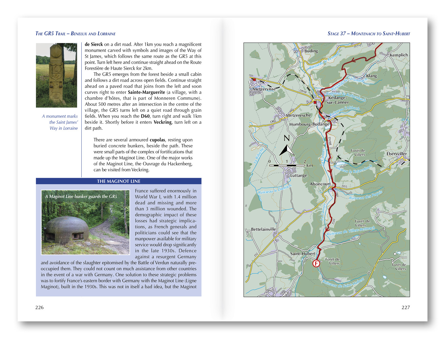 GR5 walking guidebook - trek from Hoek van Holland… | Cicerone Press