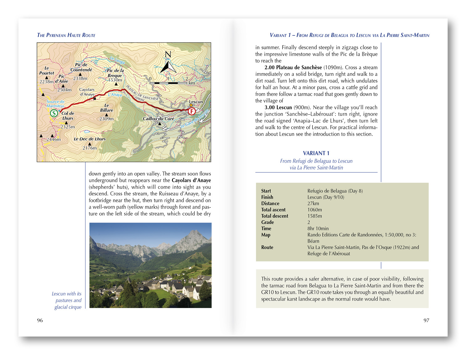 Pyrenean Haute Route (HRP) Guidebook | Cicerone Press