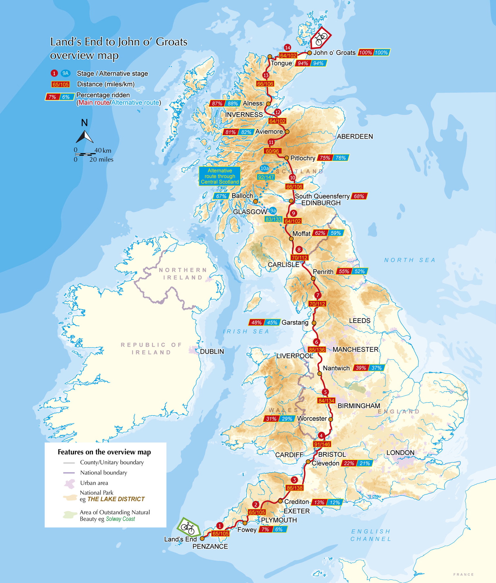 Cycling Land’s End to John o’ Groats Guide | Cicerone | Cicerone Press