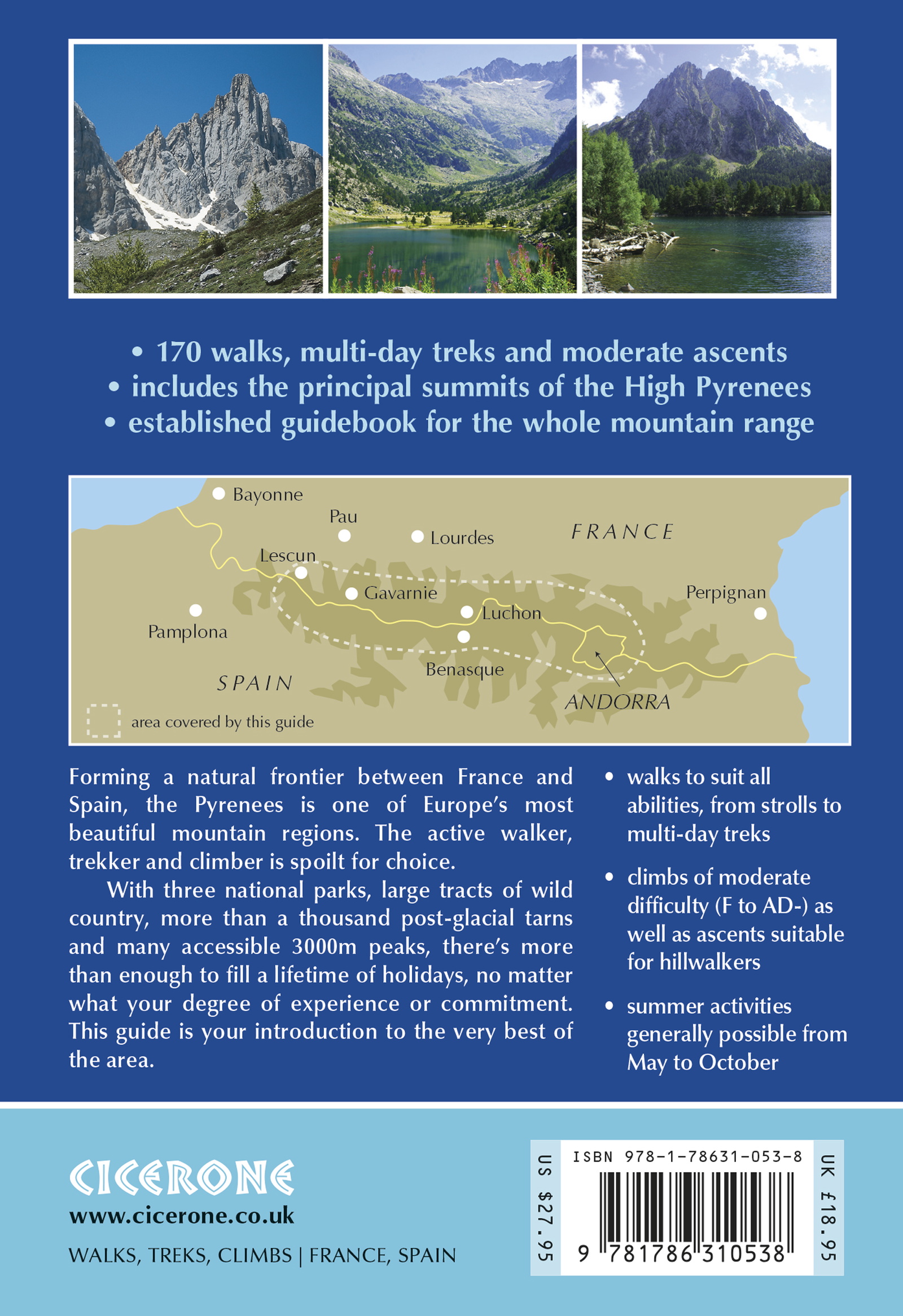 Walks and Climbs in the Pyrenees | France, Spain &… | Cicerone Press