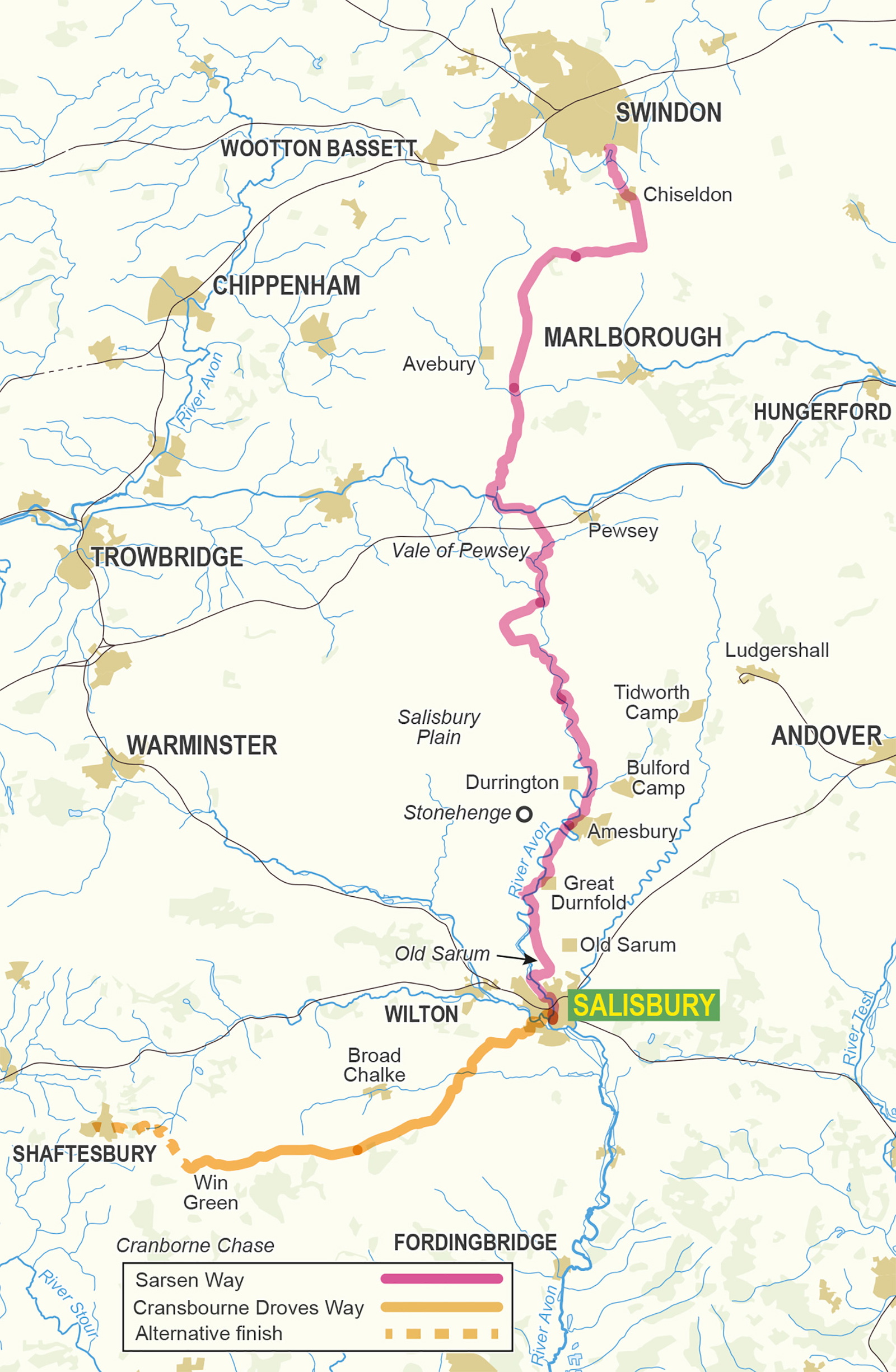 Sarsen Way & Cranborne Droves Way | Walking… | Cicerone Press