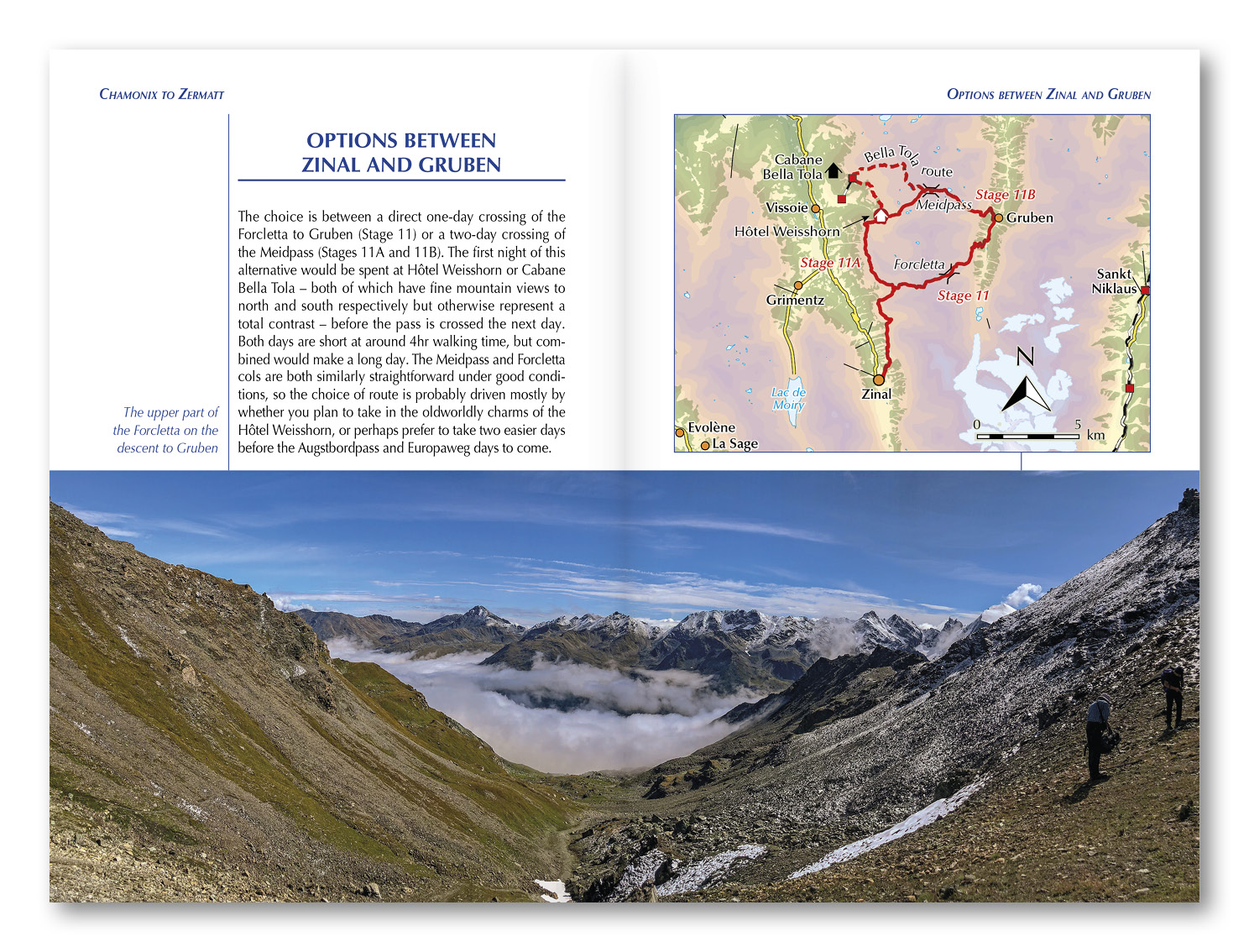 Trekking Chamonix to Zermatt Guidebook | Walker’s… | Cicerone Press