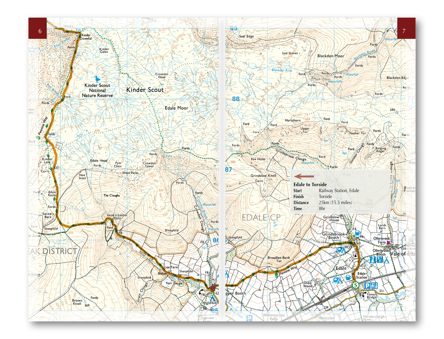 Pennine Way National Trail | OS map booklet | Cicerone Press