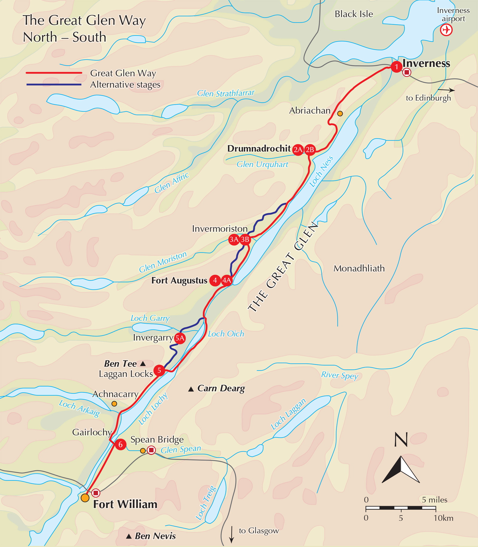 Great Glen Way | OS map booklet | Scotland's Great… | Cicerone Press