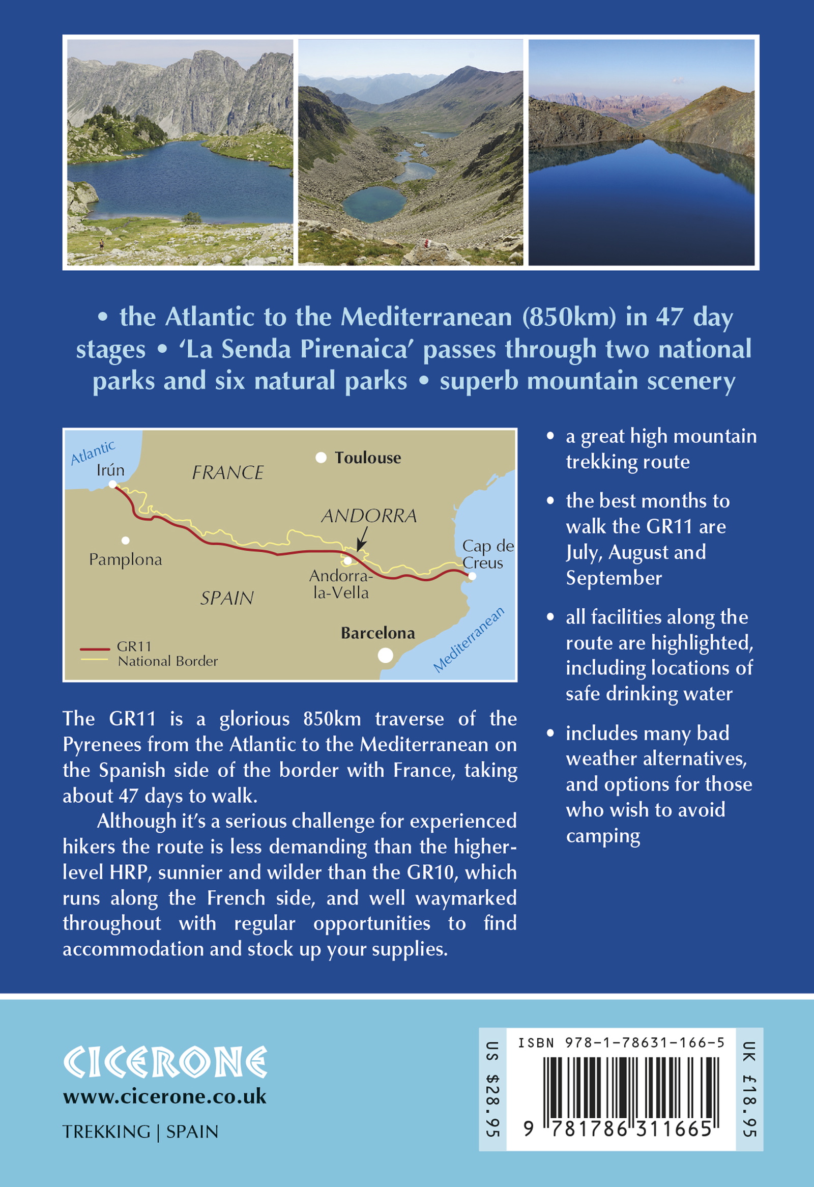 Guidebook to hiking the GR11 Trail | Cicerone Press