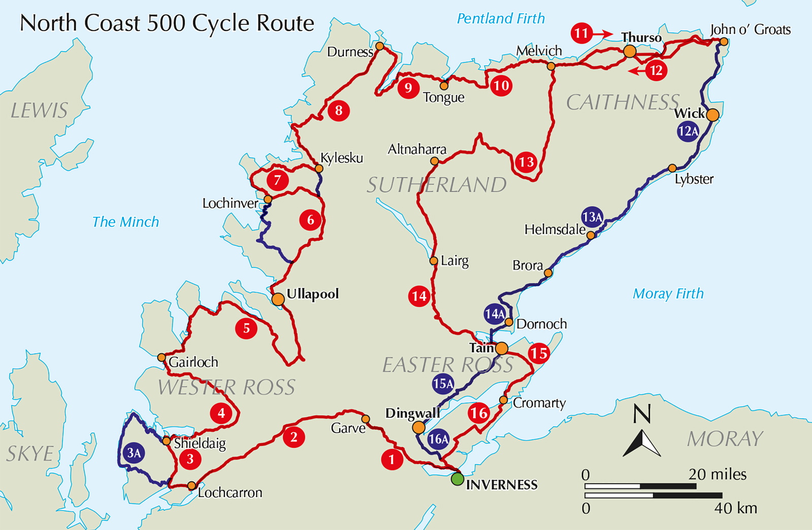 NC500 Cycling Tour | Northern Scotland Cycling… | Cicerone Press