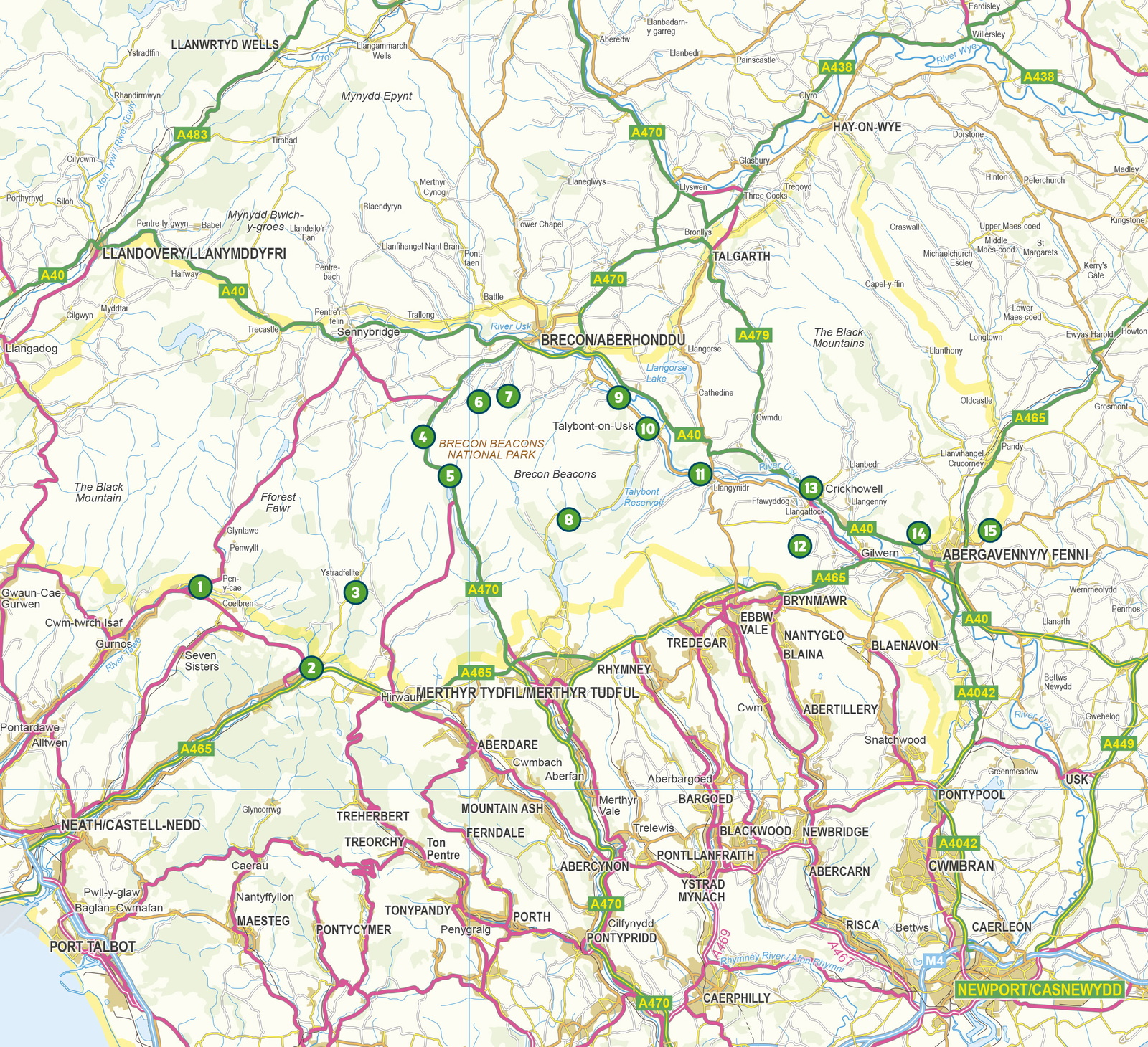 Brecon Beacons Short Walks Guidebook: 15… | Cicerone Press