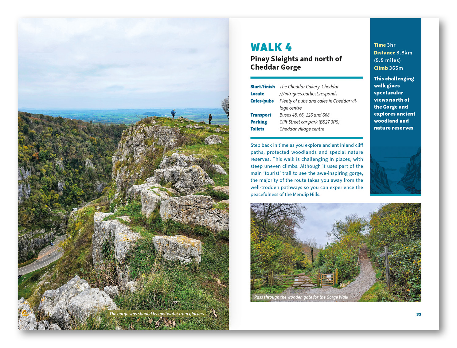 Cheddar and the Mendips | 15 Short Walks | Guidebook | Cicerone Press
